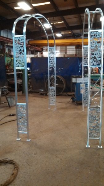 custom-aluminum-trellis (12) | New York Steel Fabrication / Welding